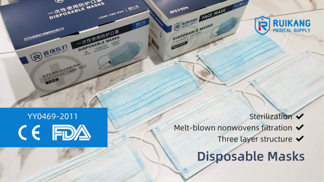 Disposable Face Masks PPE – BProtect